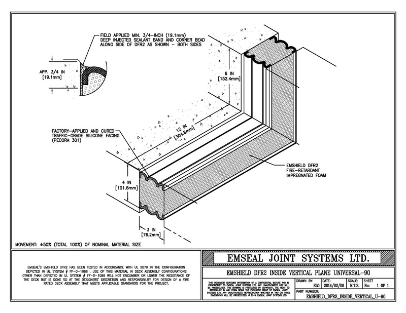 Emseal Joint Sealing Technology | NCC Movement Joints